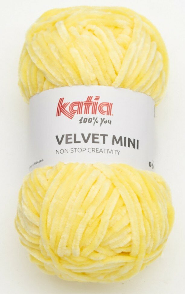 Пряжа #1408.201 Velvet Mini 50 г 75 м Katia