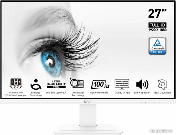 MSI 27 Монитор 9S6-3PB4CH-247 IPS, 3840x2160, 60 Гц