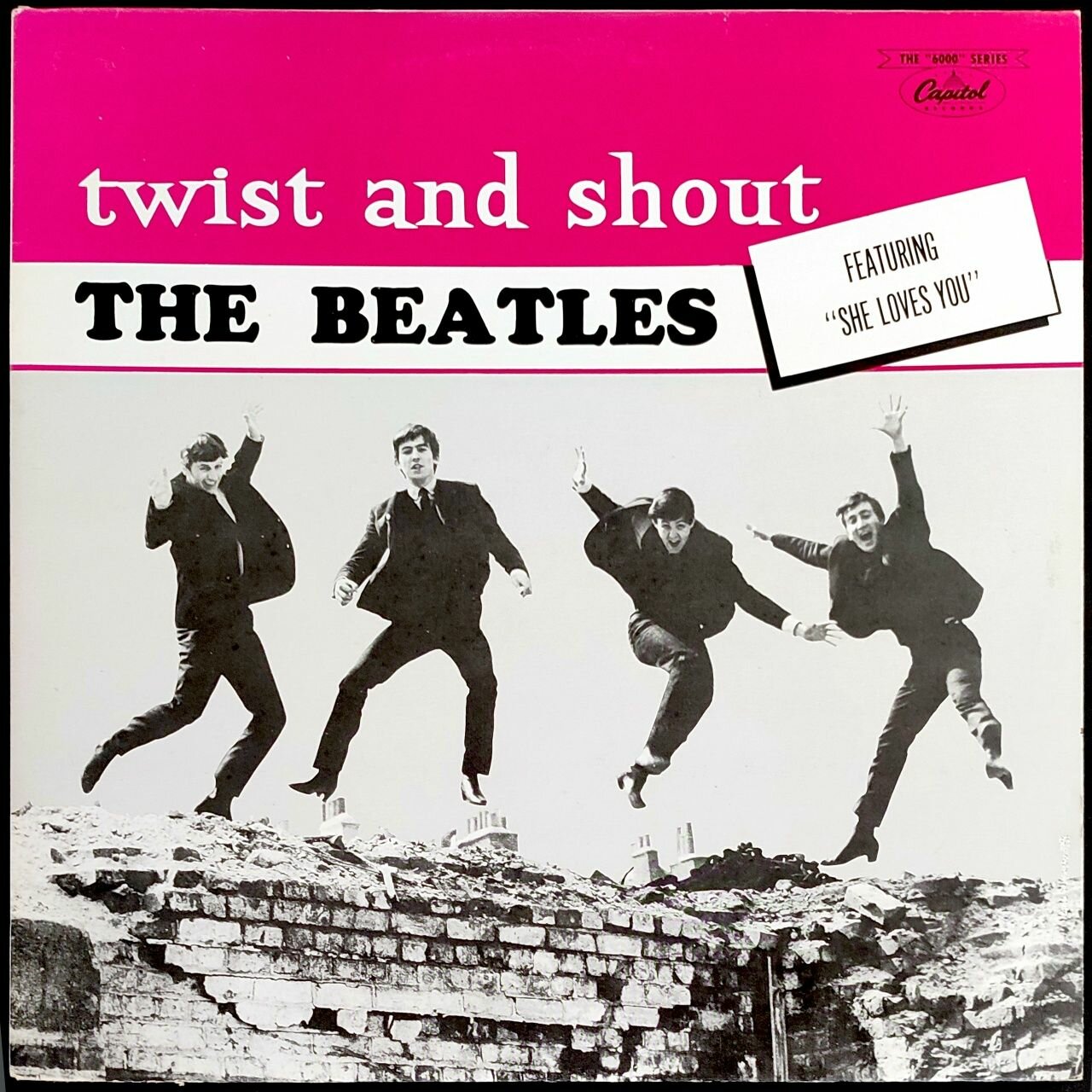 Виниловая пластинка The Beatles - Twist And Shout (LP, 1980, Capitol Records)