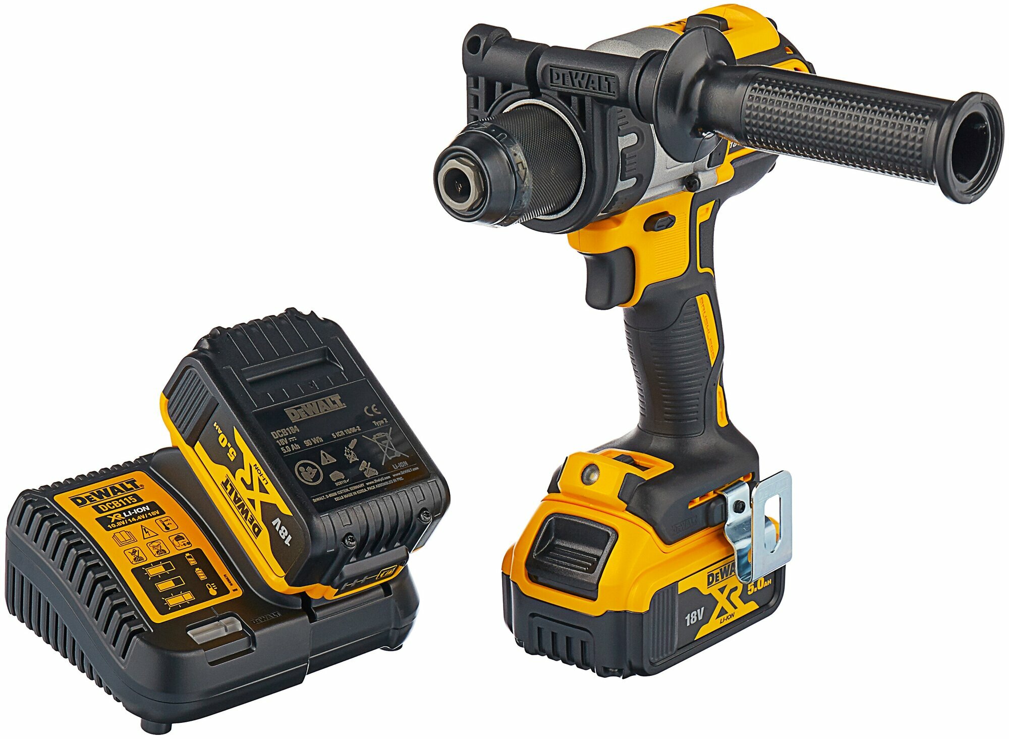 Шуруповерт DeWalt DCD991P2 — фото 1