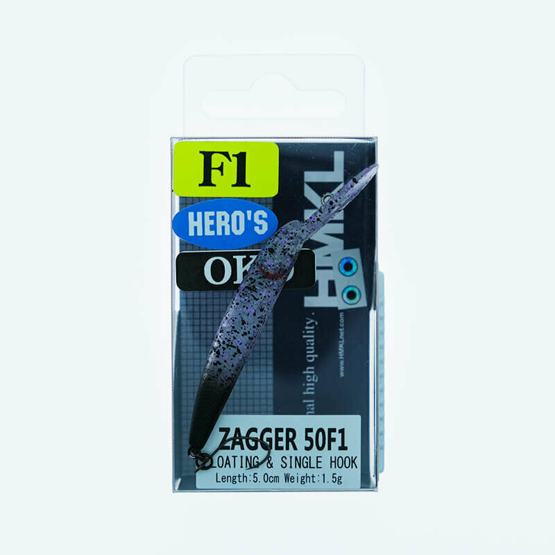 Воблер HMKL Zagger 50F1 #HEROS 2208