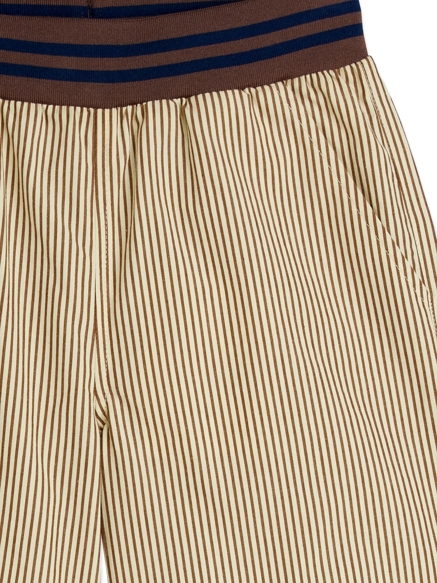 Шорты Mini Rodini Striped elasticated-waist shorts, размер 140 — фото 1