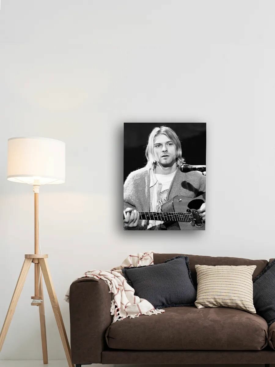 Постеры на стену Nirvana, плакат 1шт, А4 размер. — фото 1