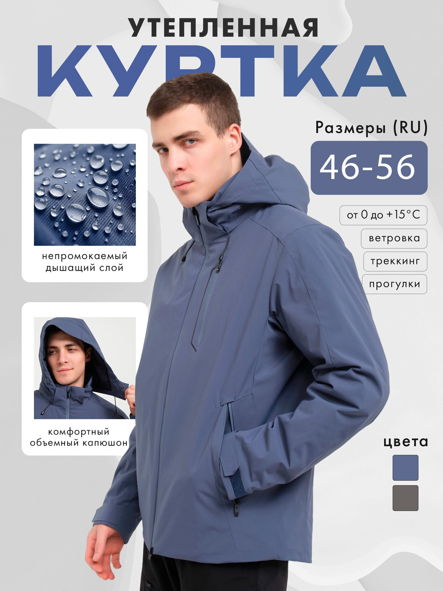 Куртка горнолыжная Базовая коллекция