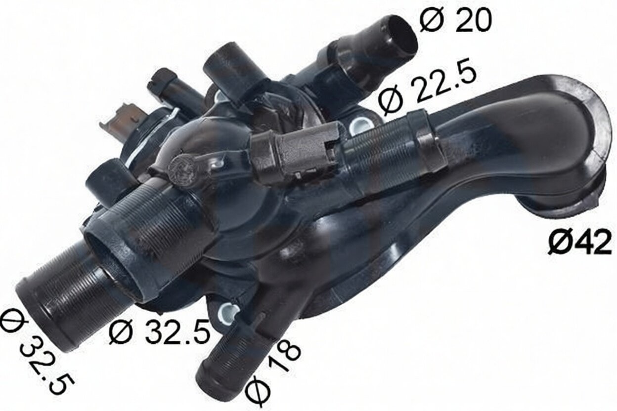 Термостат CITROEN C3/C4 PEUGEOT 207/208 350568 Era арт. 350568