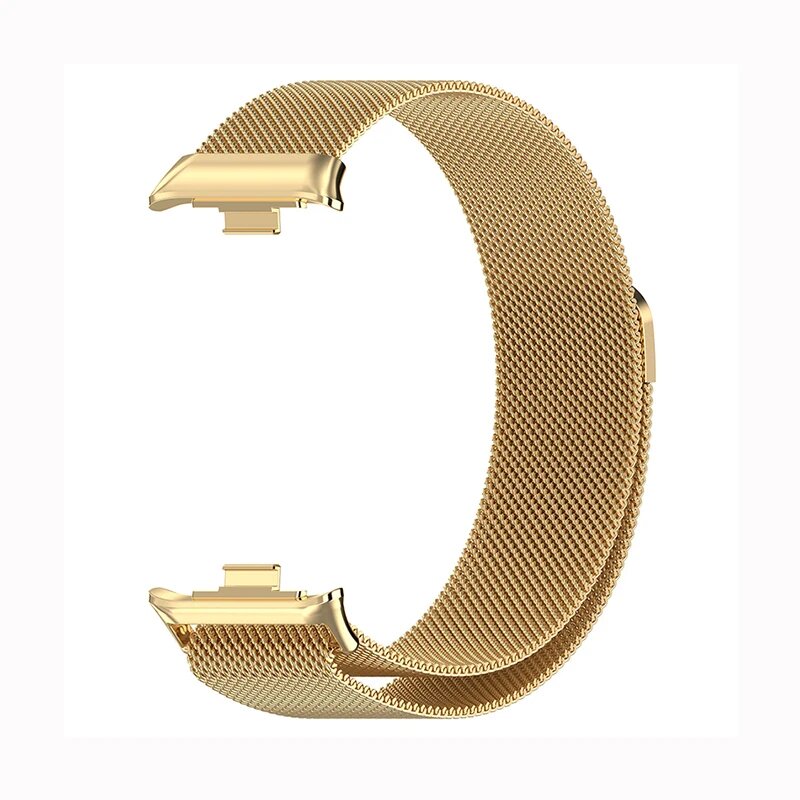 Золотой миланский ремешок для Xiaomi Redmi Watch 4
