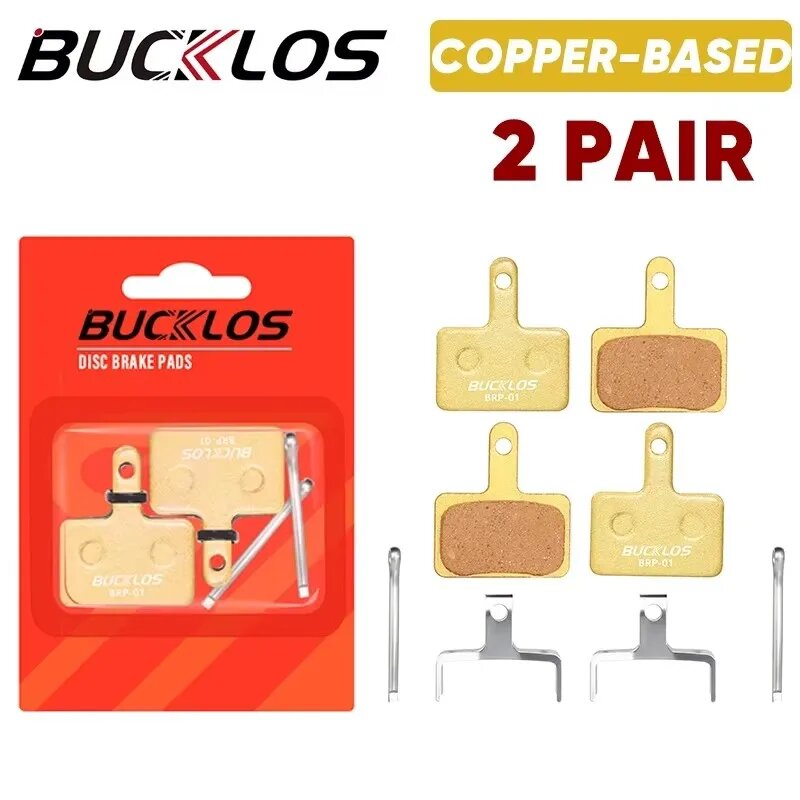 Тормозные колодки BUCKLOS, 2шт, Copper-Based