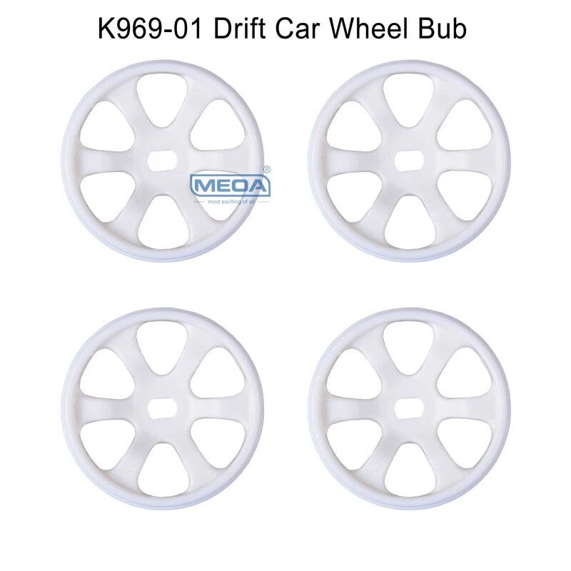 Белые колеса для WLtoys K969-01 1/28