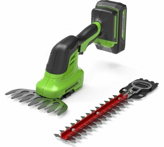 Аккумуляторные садовые ножницы-кусторез GreenWorks G24SHT 24 V 1600607 без АКБ и ЗУ