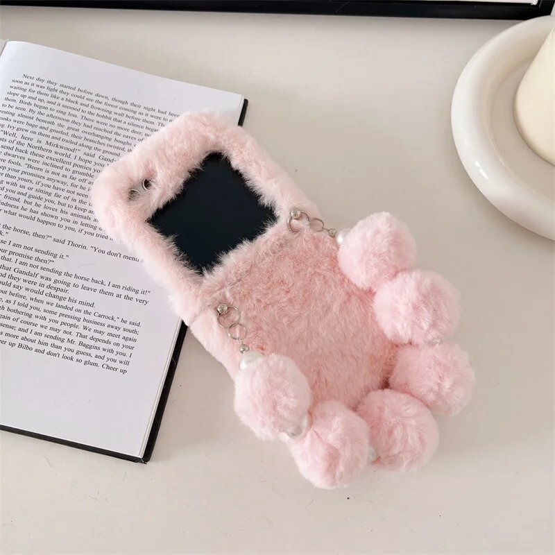 Модный Однотонный Жесткий Чехол Для Samsung Galaxy Z Flip 5/Flip4/Flip3 5G Z Flip 5, Розовый, pink