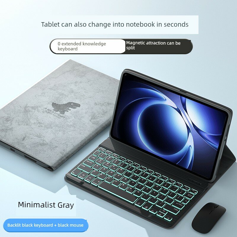 Чехол Gomi для планшета Redmi Kpad 7sPro с Bluetooth-клавиатурой, магнитный чехол для планшета Xiaomi 7ultra, защитный