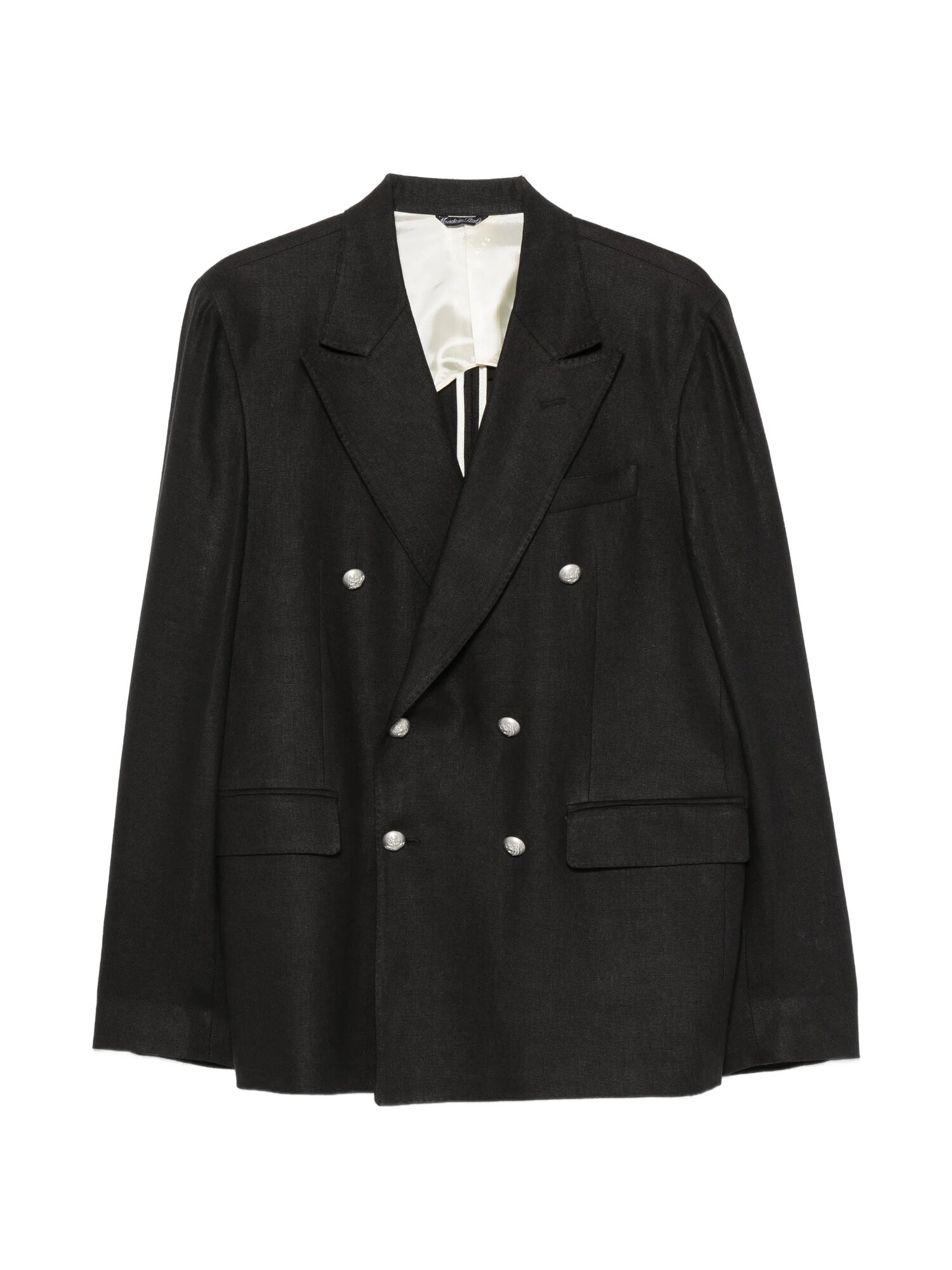 Пиджак Double-breasted peak-lapel blazer