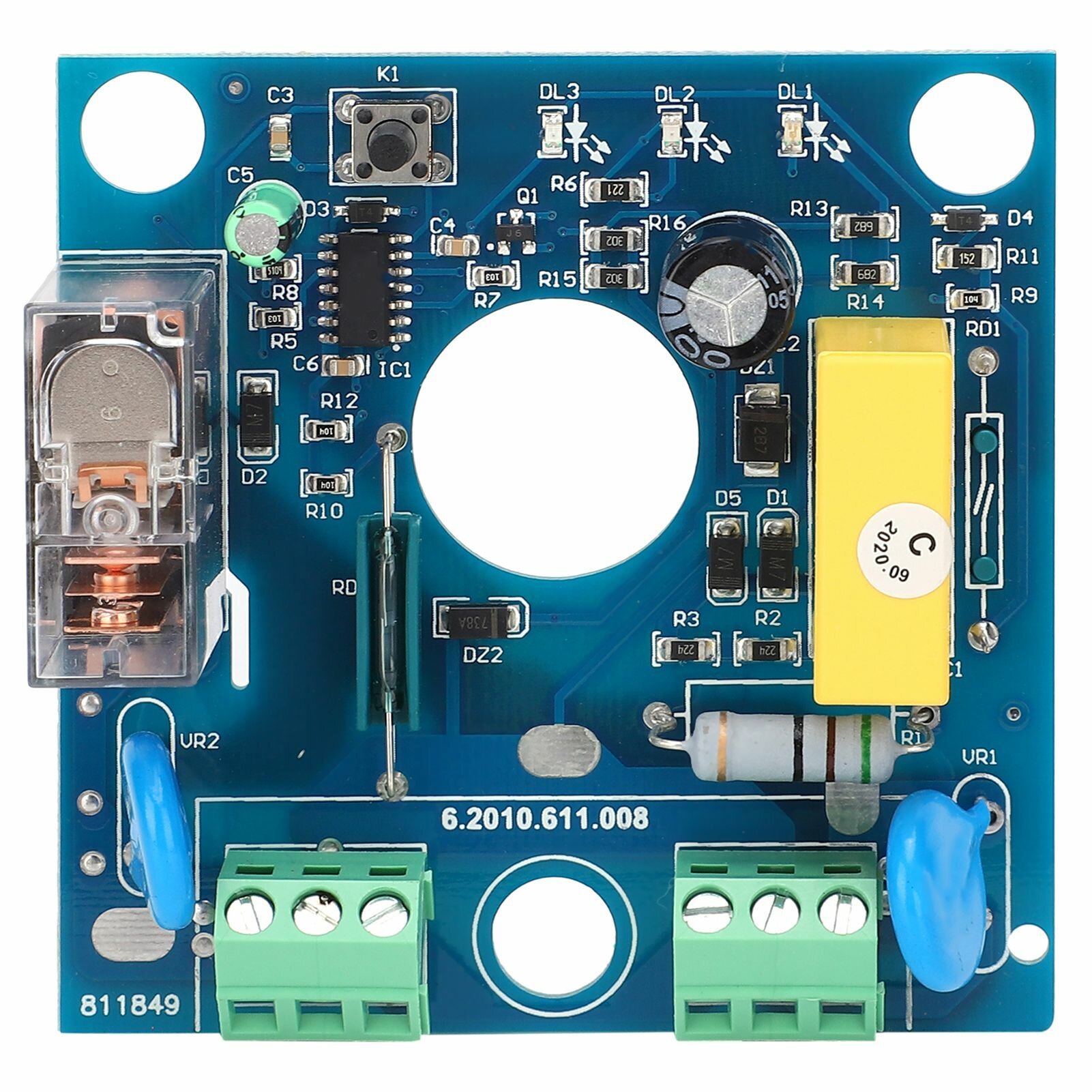 Печатная плата модуля контроллера водяного насоса 1,1 кВт IP65 AC220-240V 10A 50-60HZ EPC-1