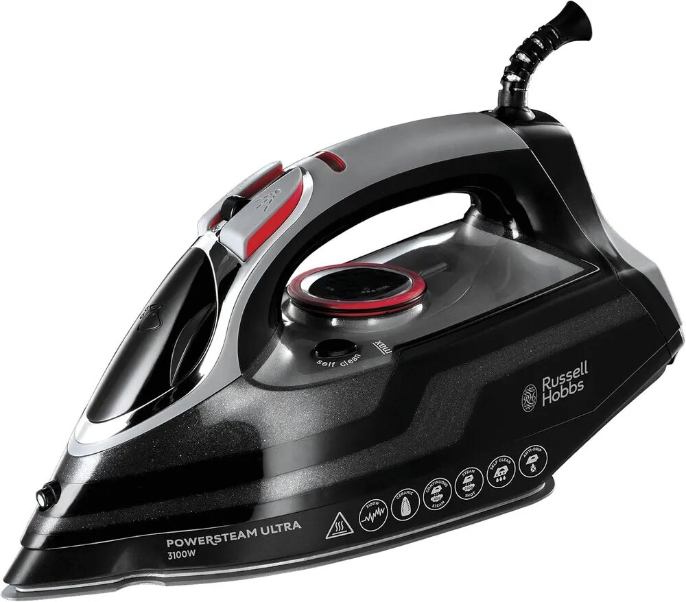 Утюг Russell Hobbs Power Steam Ultra 3100 Вт керамическая подошва 20630-56