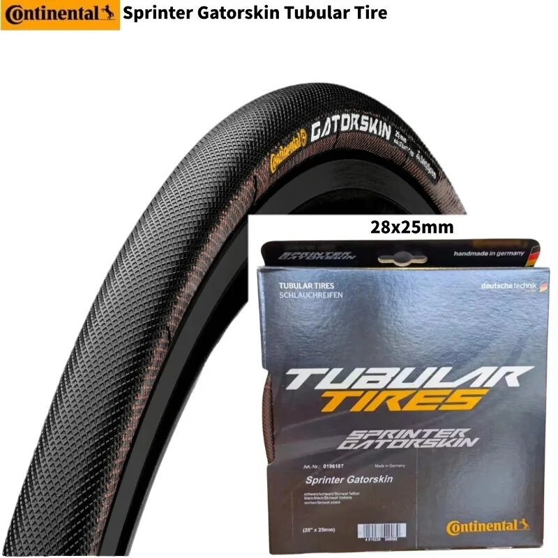 Continental Sprinter Gatorskin Tubular шина для шоссейных гонок 28x25mm