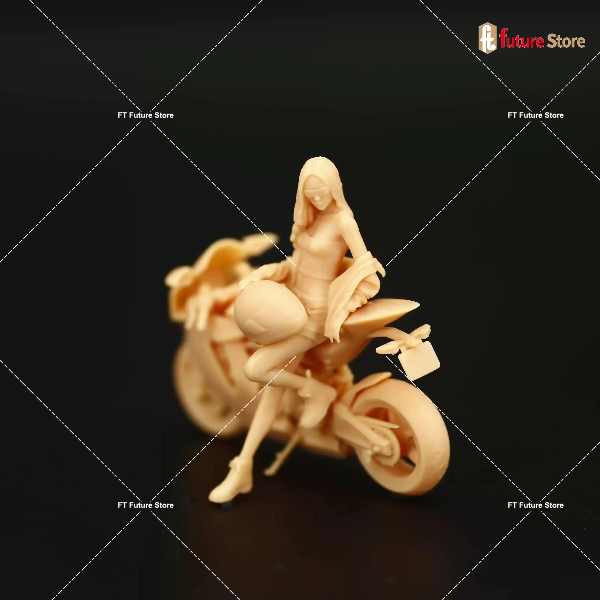 Миниатюрные фигурки MAK мотоциклетная пара 1/64 1/43 2, 1 43 Unpainted