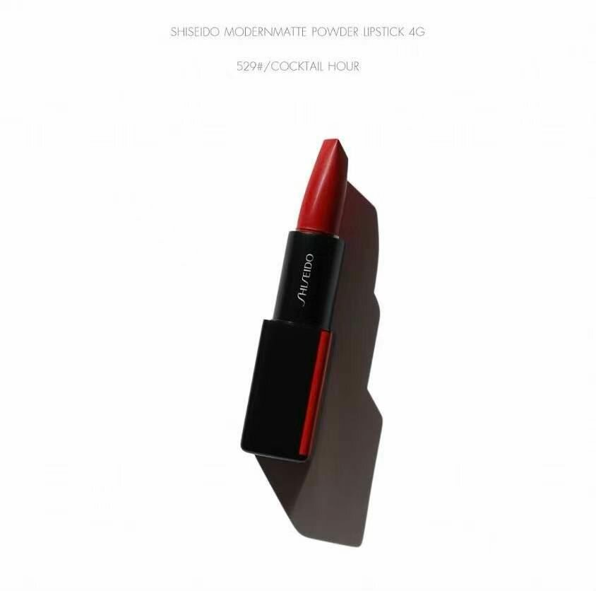 SHISEIDO Матовая губная помада Modern Matte Powder Lipstick no:529 2,5 г пудровая тон 529