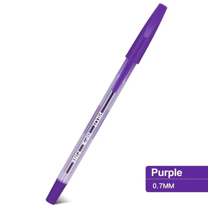 Шариковая ручка Pilot BP-S 0,7 мм Фиолетовый, Фиолетовый, Purple