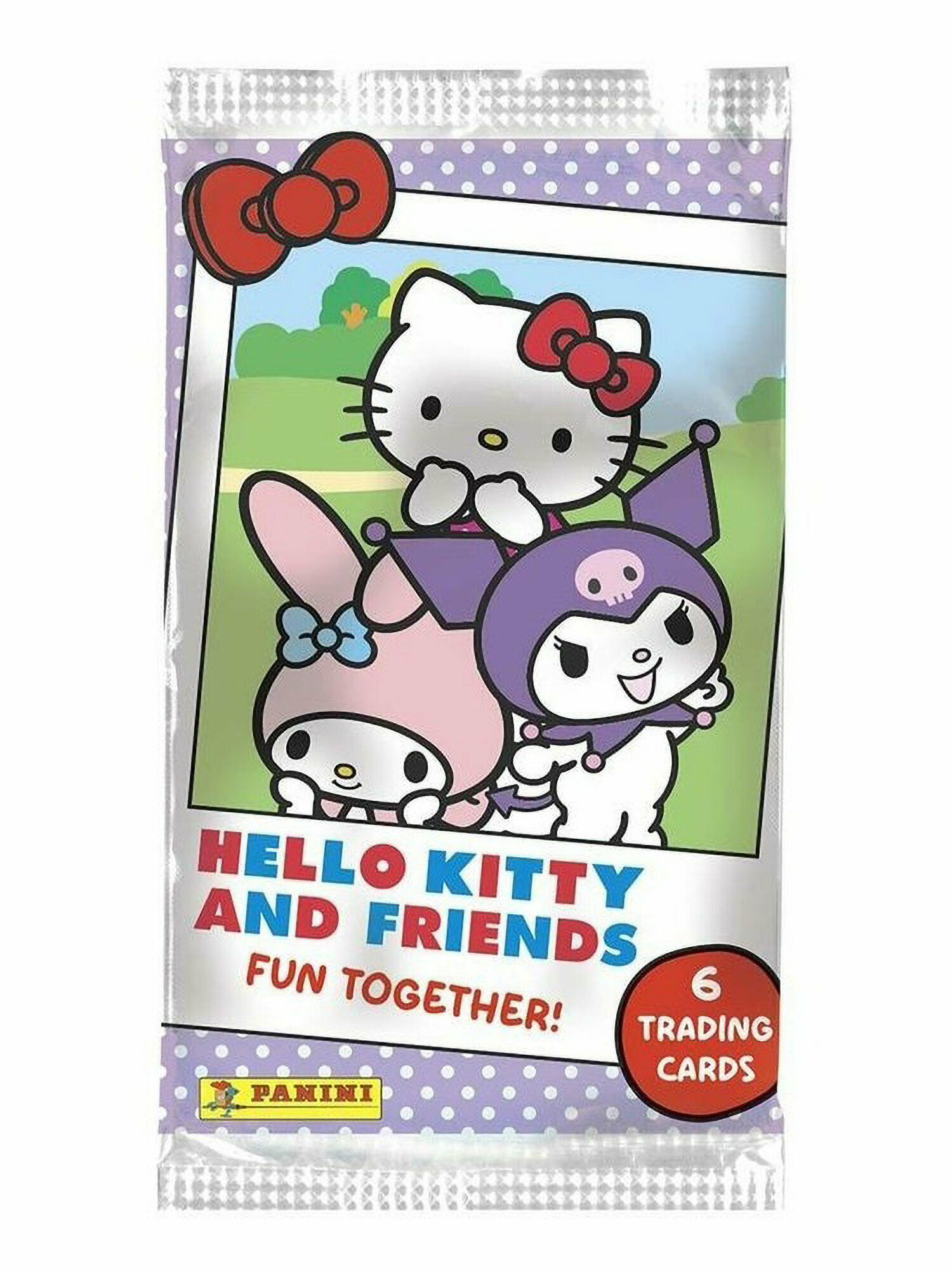 Карточки для коллекционирования Panini Hello Kitty and Friends Fun Together! пакетик - 6 карточек