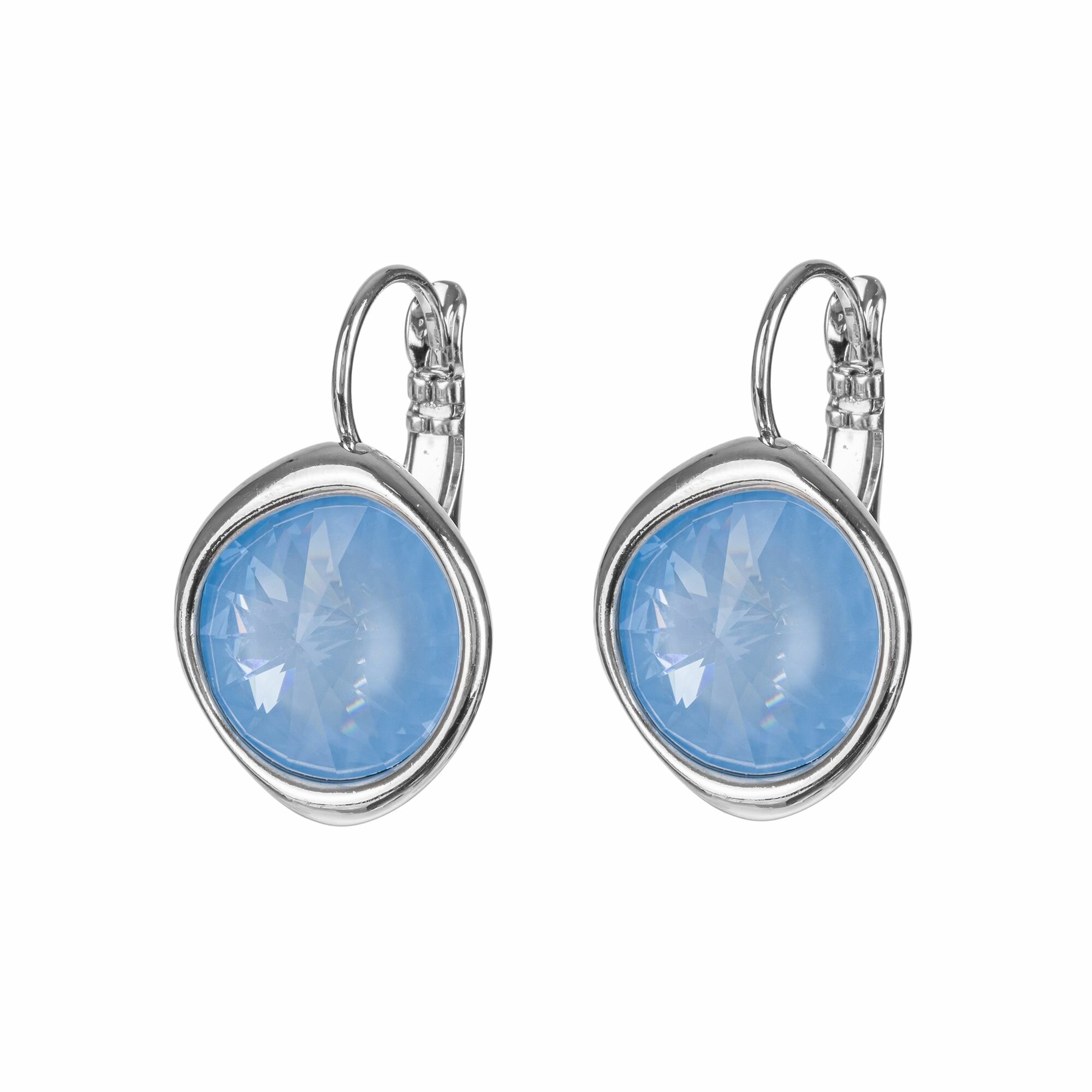 Серьги, кристаллы Swarovski, стекло