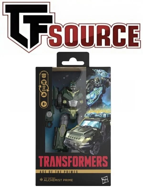 Трансформеры игрушки Hasbro Transformers: Age of the Primes Deluxe Class The Thirteen Alchemist Prime 14cm G1026