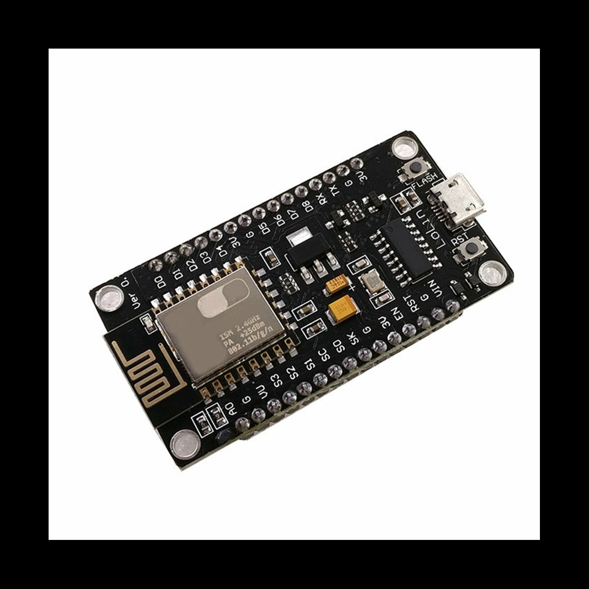 Беспроводной модуль CH340 NodeMcu V3 Lua WIFI Плата для разработки Интернета вещей на основе ESP8266 ESP-12E с антенной