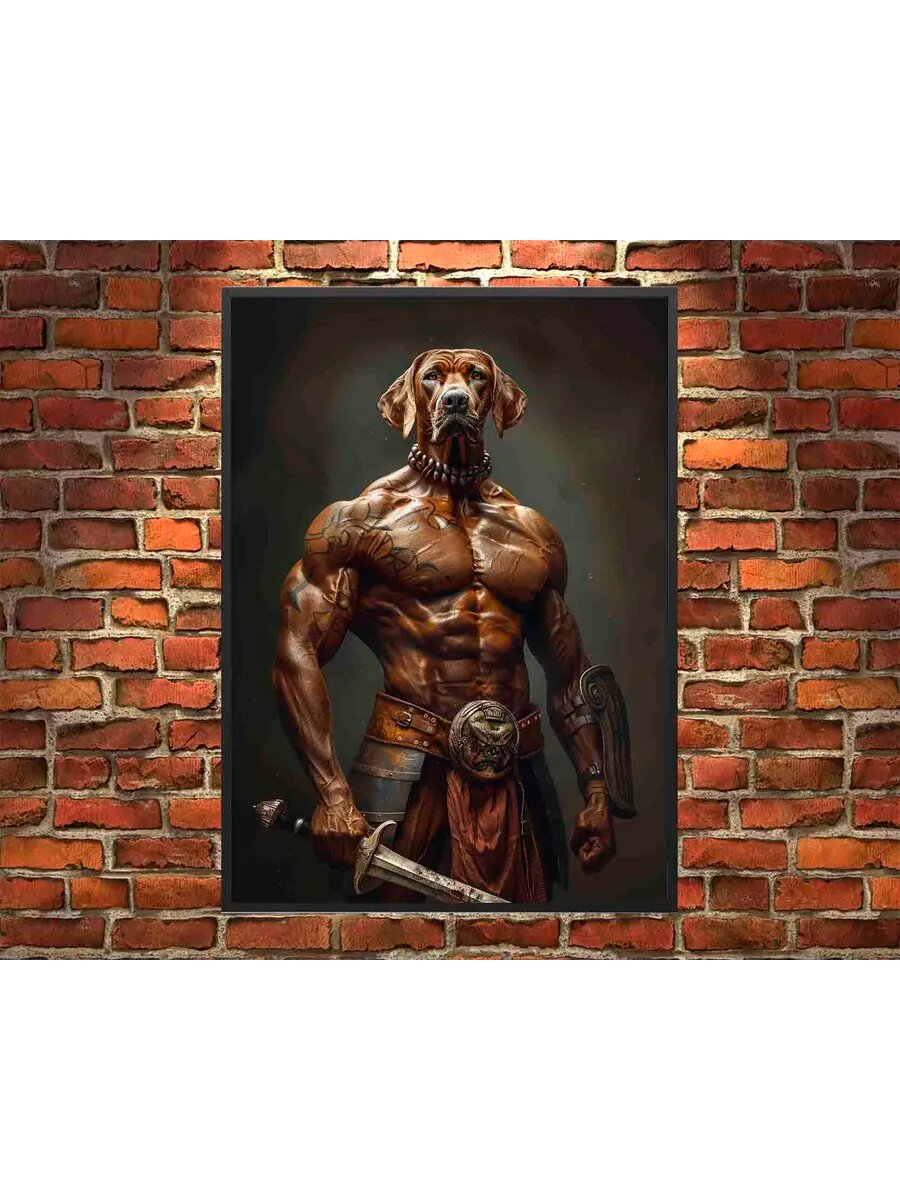 Родезийский риджбек Гладиатор 4, Плакат 30x42см