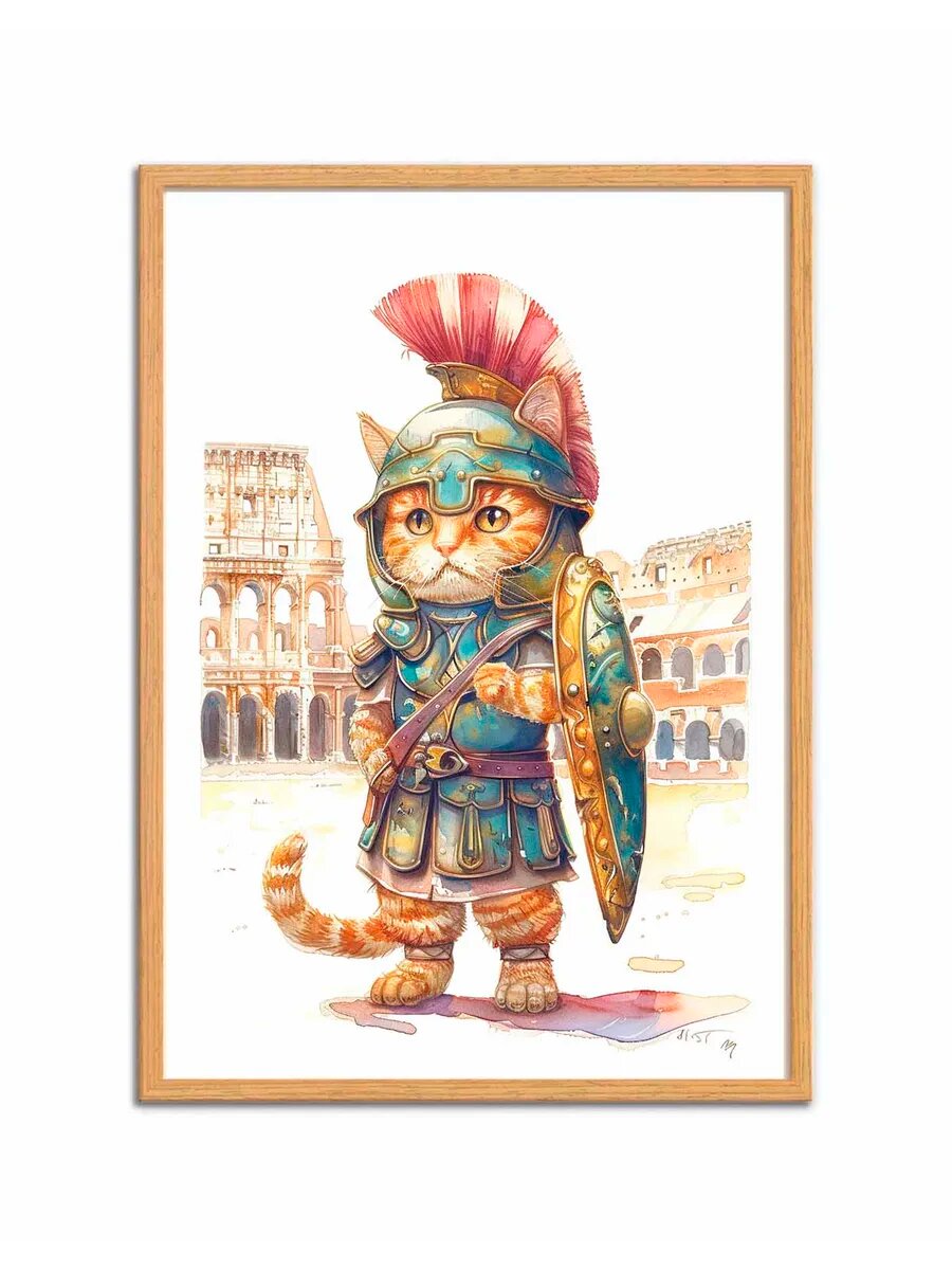 Манчкин Кот Гладиатор 5, Плакат 30x42см