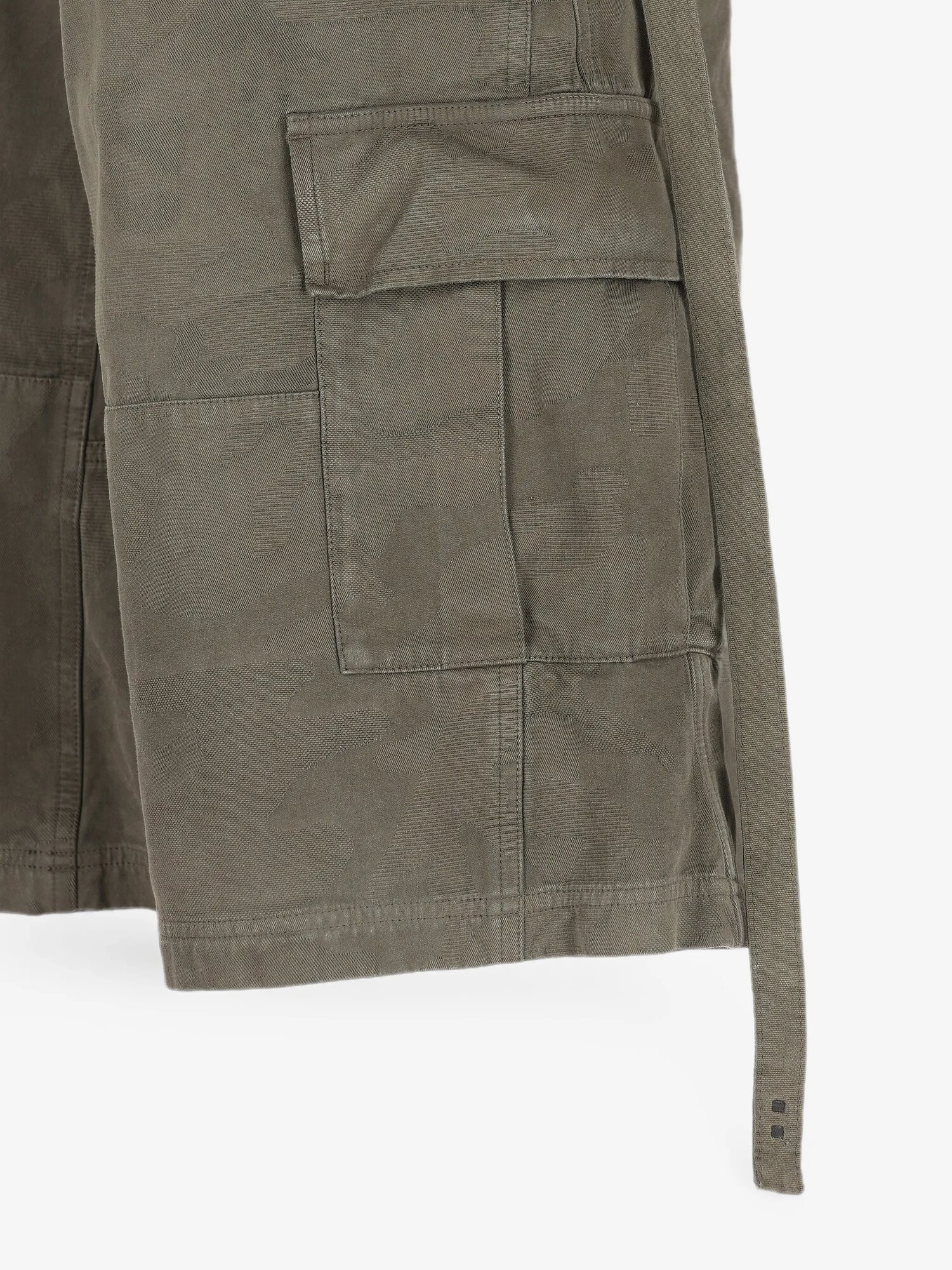 Шорты FENDI Green cotton shorts, размер 42, green — фото 1