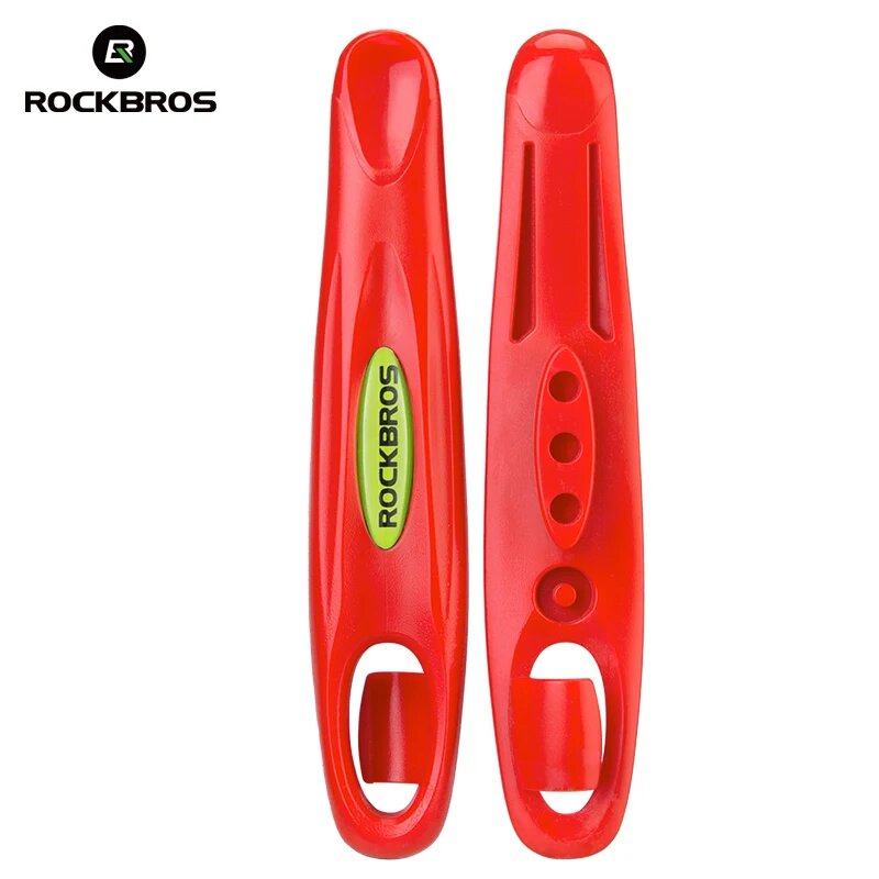 ROCKBROS Рычаги для шин из POM для MTB велосипедов Красный, QTB red