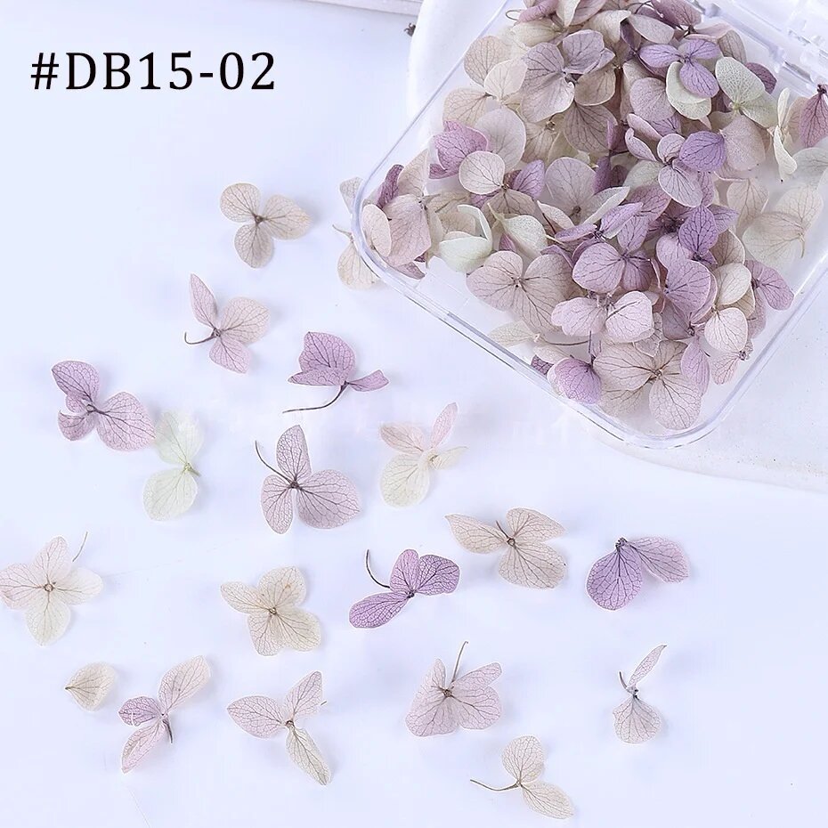 Сухоцветы гортензии, Сиреневый, #DB15-02