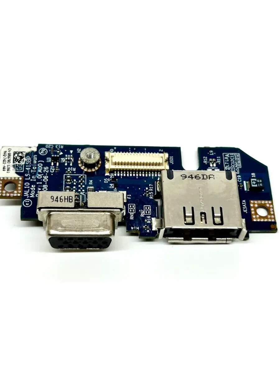 Плата VGA разъем+E-Sata разъем для ноутбука Dell Latitude