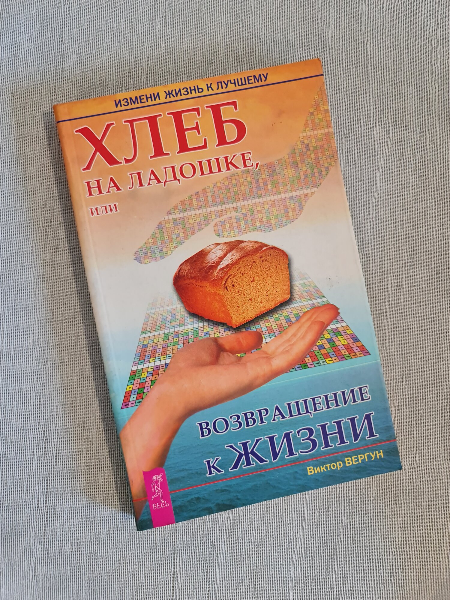 Виктор Вергун - Хлеб на ладошке, или Возвращение к жизни, книга, букинистика, 2003, Тираж 7000