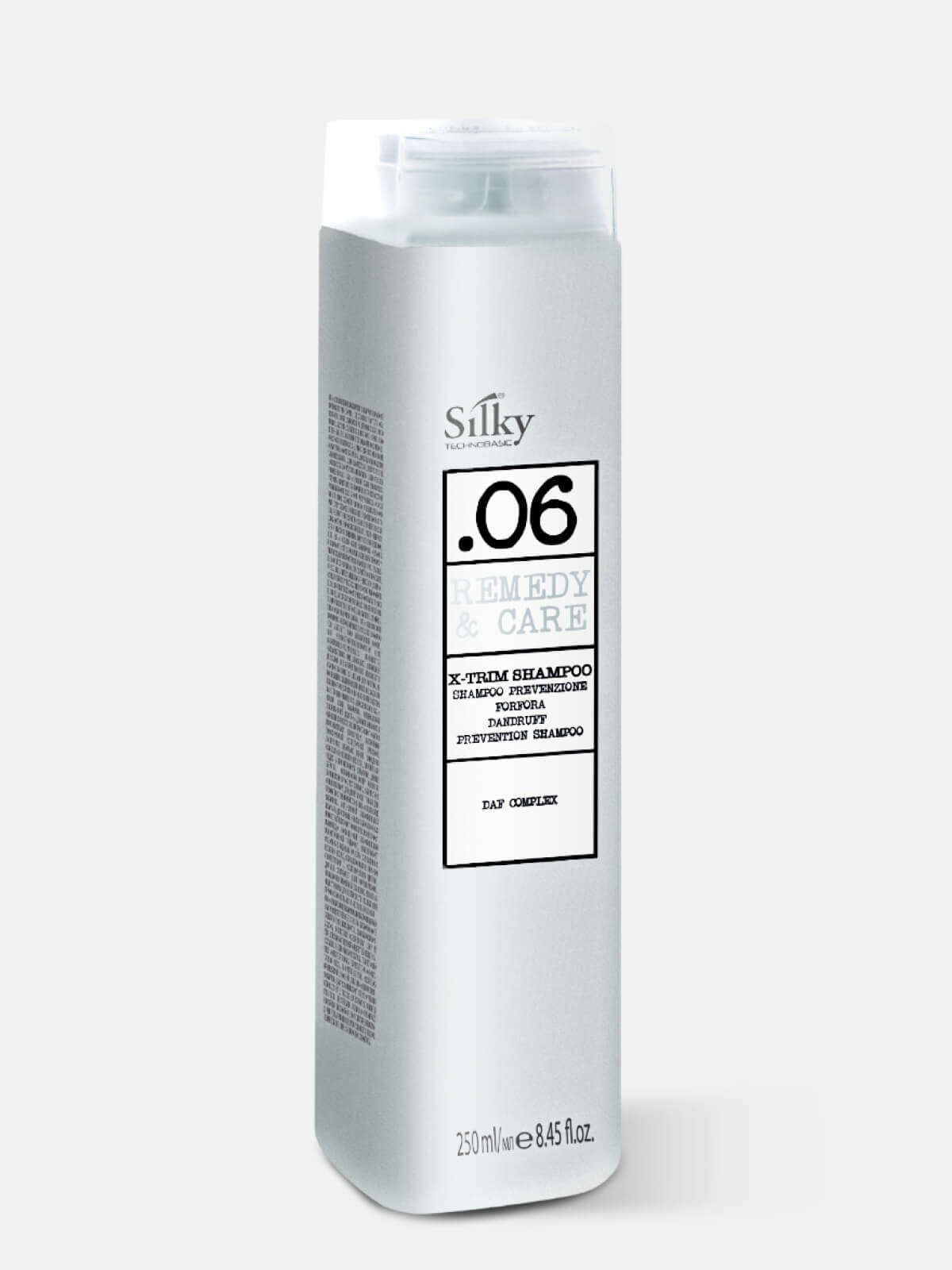 Профессиональный пилинг шампунь для волос против перхоти Silky Remedy & Care X-trim, 250 мл