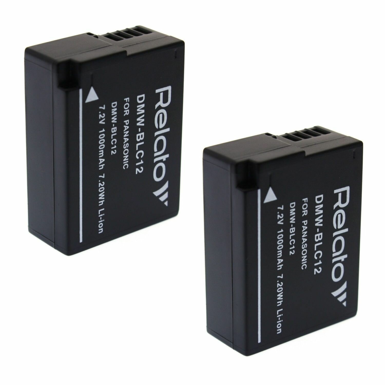 Аккумулятор Relato DMW-BLC12 (2 шт) для фотокамер Panasonic