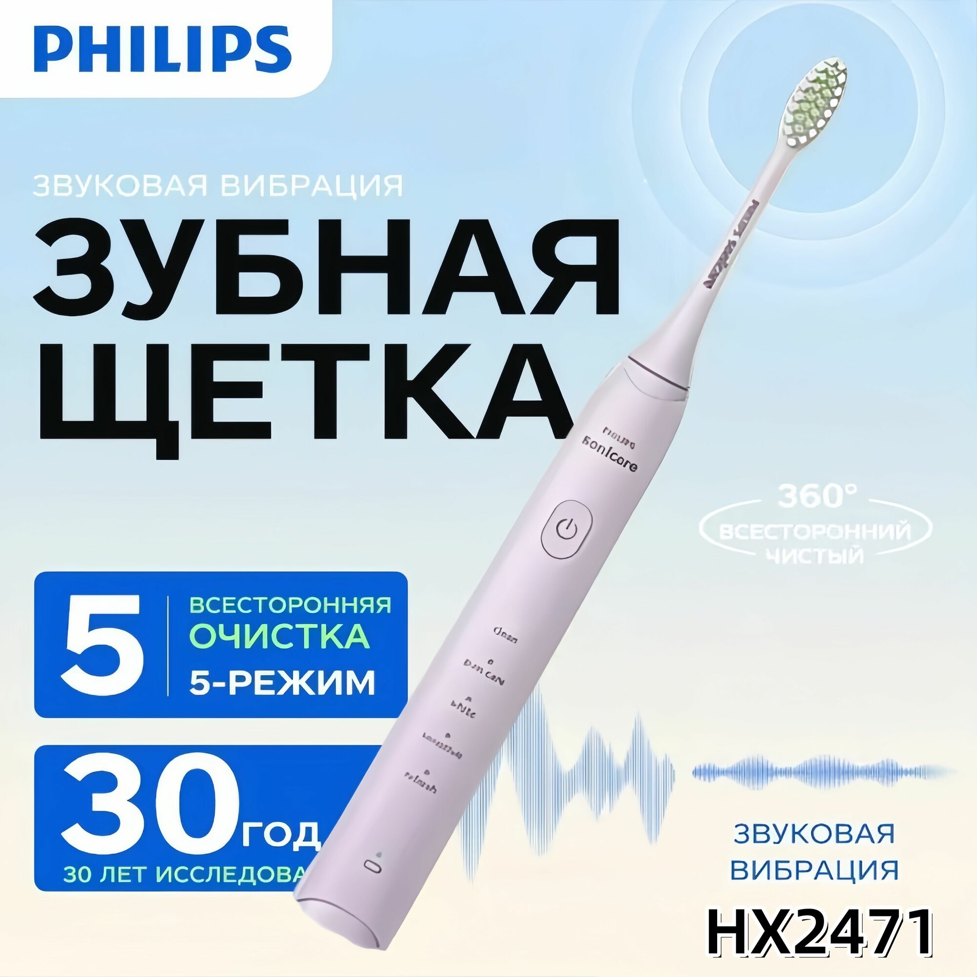 Philips Электрическая зубная щетка Sonicare S3 Series HX2471