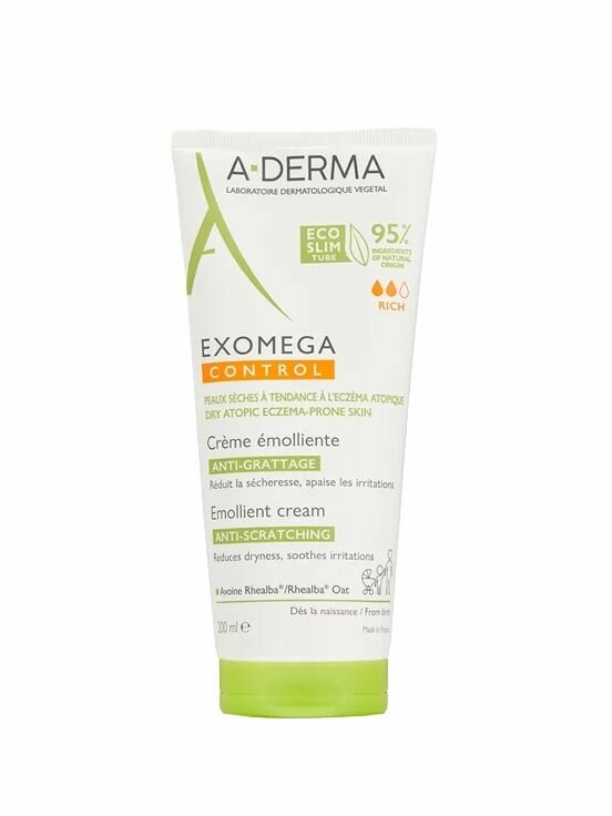 Смягчающий Крем Для Лица И Тела A-Derma Exomega Control
