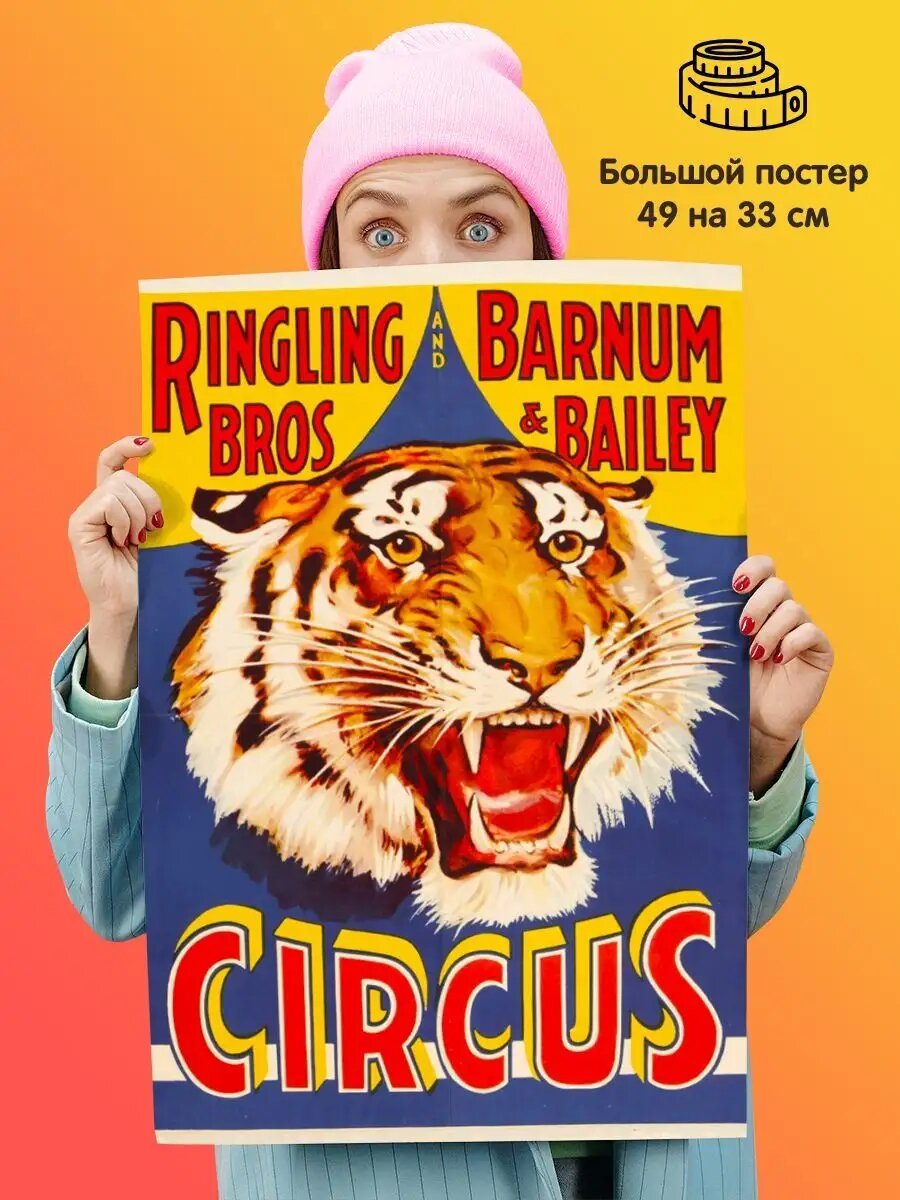 Постер плакат Circus Цирк
