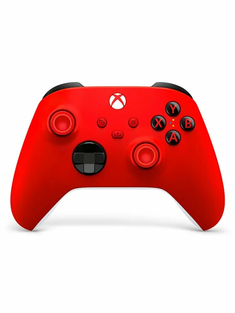 Microsoft Геймпад Xbox Wireless Controller - Pulse Red, Bluetooth, Проводной, красный — фото 1