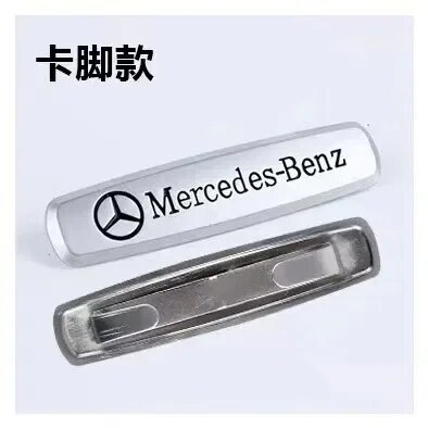 2 шт. 3D металлические эмблемы AMG для автомобильных сидений, клипсы для 2pcs benz pins