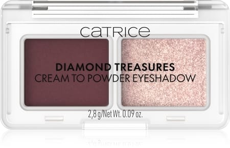 Тени для век Catrice diamond treasures, 060 burgundy glitz, 2,8 г