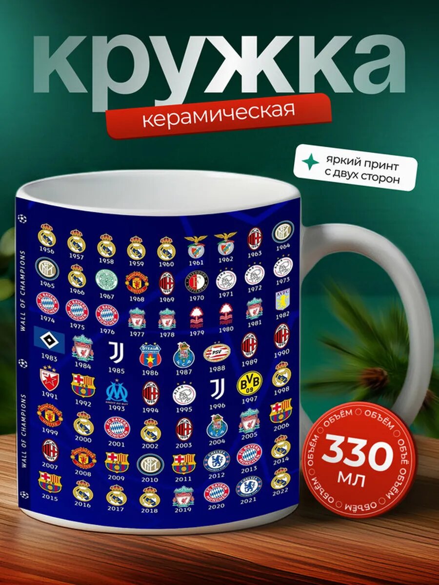 Кружка Манчестер Сити футбольная команда 25,