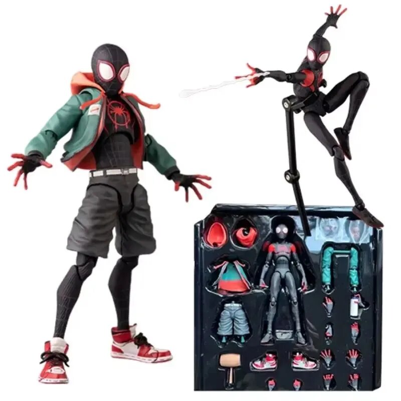 Фигурка Человека-паука Marvel Legends Sentinel — Мильз Моралес, Пени Паркер и ШФ with box
