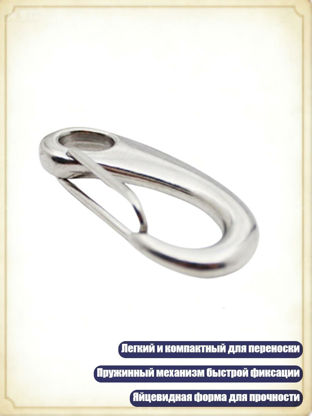 Карабины-яйца 5 шт, 100mm