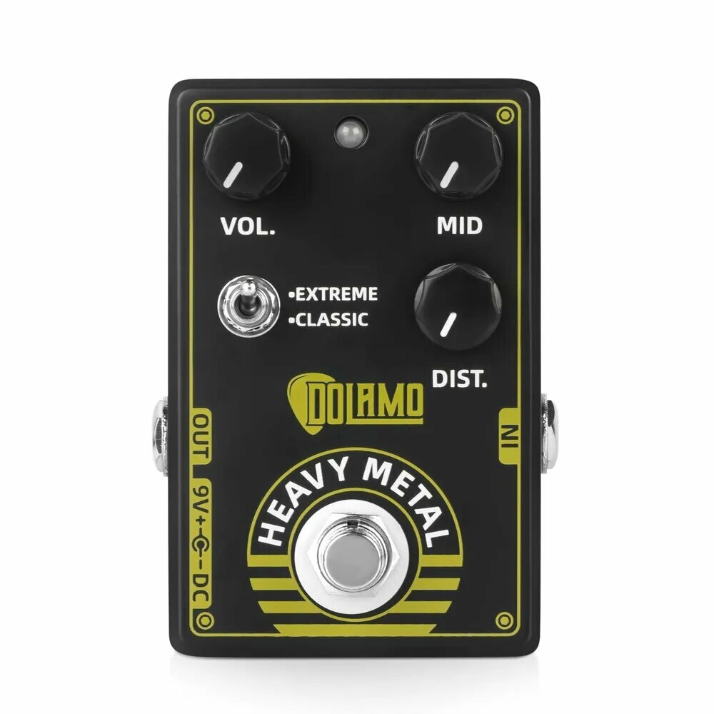 Педаль эффектов для электрогитары и бас-гитары Dolamo D-17 Heavy Metal Distortion