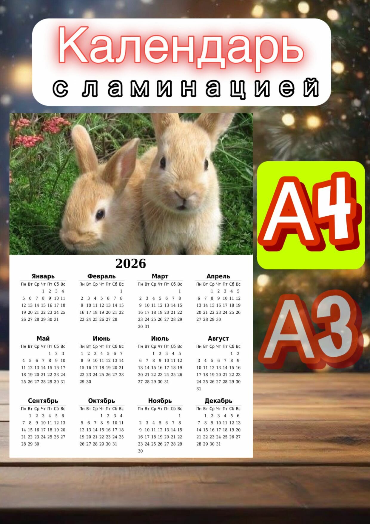Календарь А4