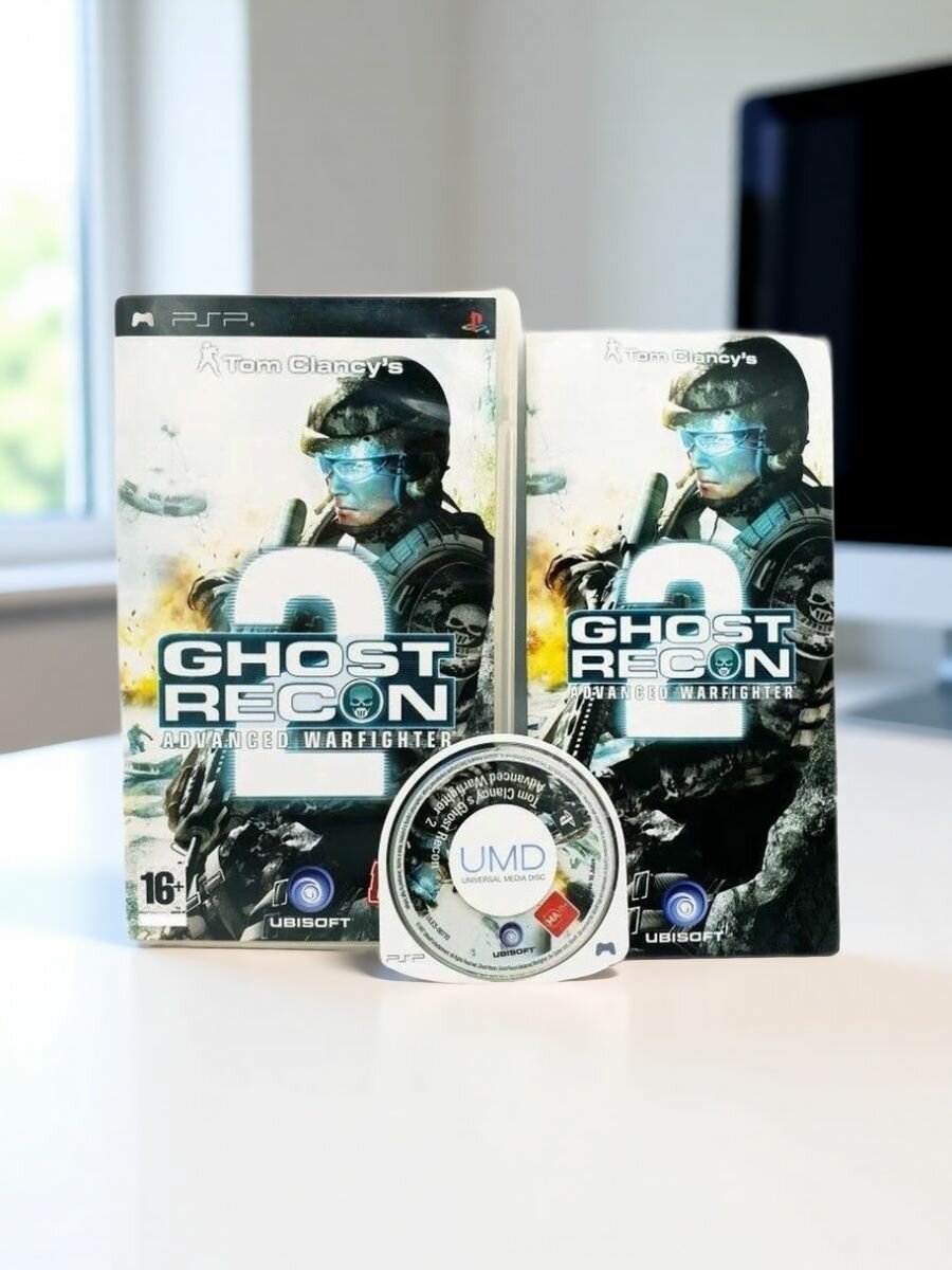 Игра для PSP Tom Clancy's Ghost Recon Advanced Warfighter 2