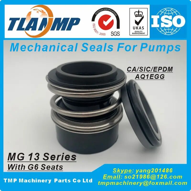 Механическое уплотнение MG13/28-Z/G6 для насосов TP 300, BAQE (CAR-SiC-EPDM)Механическое уплотнение MG13/28-Z/G6 для насосов TP 300, BAQE (CAR-SiC-EPDM)