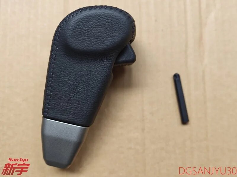 Ручка переключения передач Mitsubishi pajero V93V97V87, черная кожаная ручка 2410A031XC