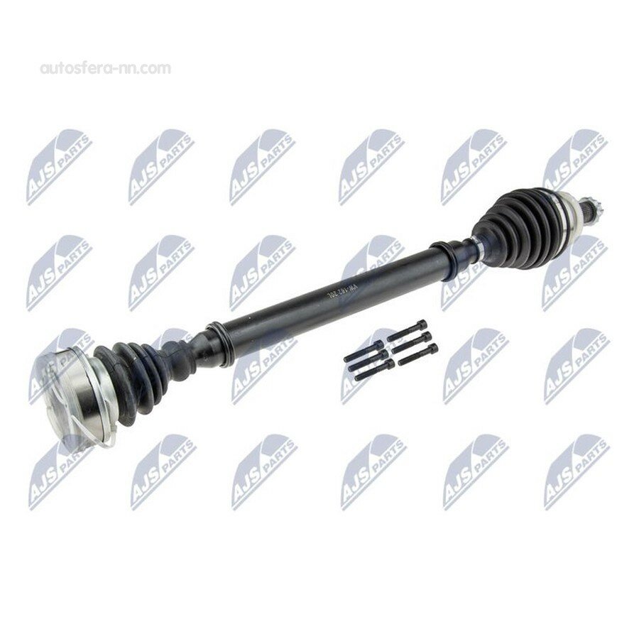 NTY NPWVW162 полуось VW POLO 09-, SKODA FABIA II/III 07-, RAPID